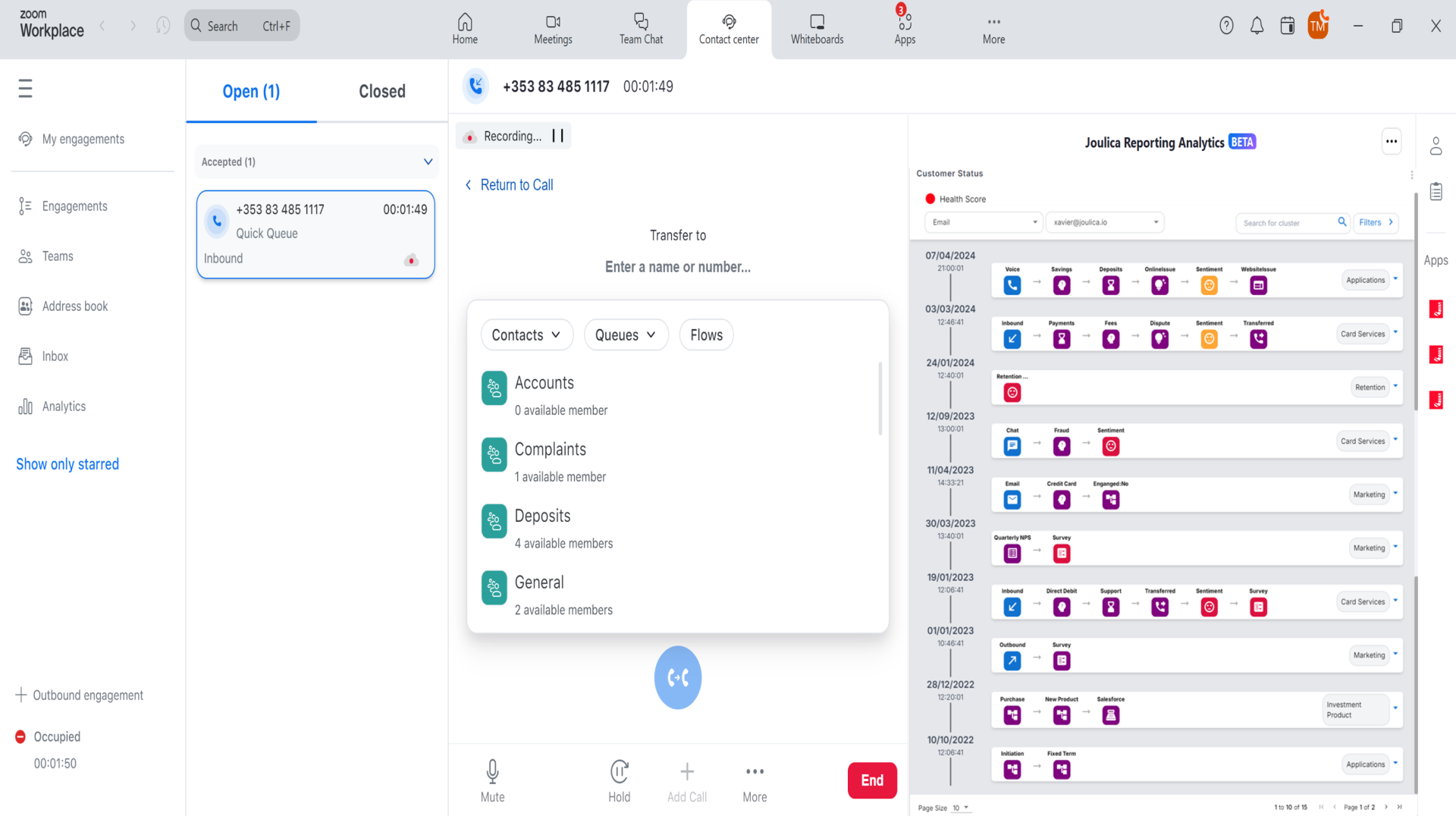Zoom Customer Journey Analytics | Joulica