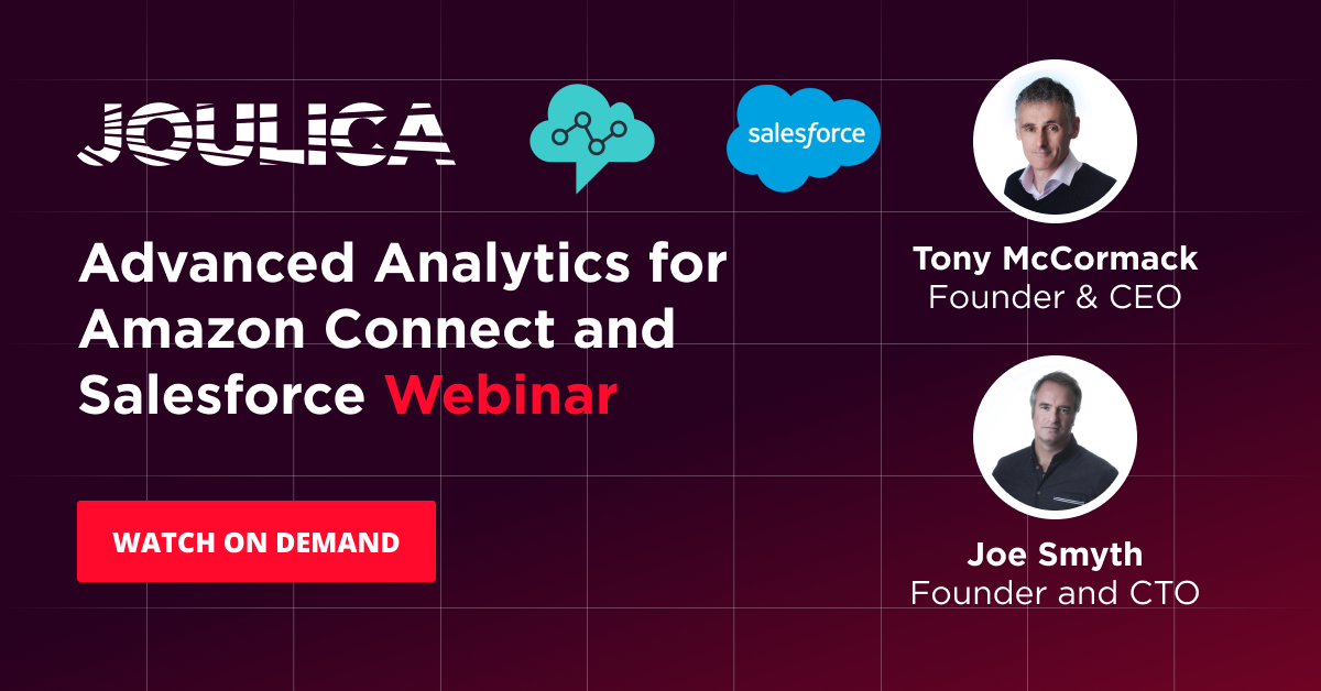 Webinar: Advanced Analytics for Amazon Connect and Salesforce